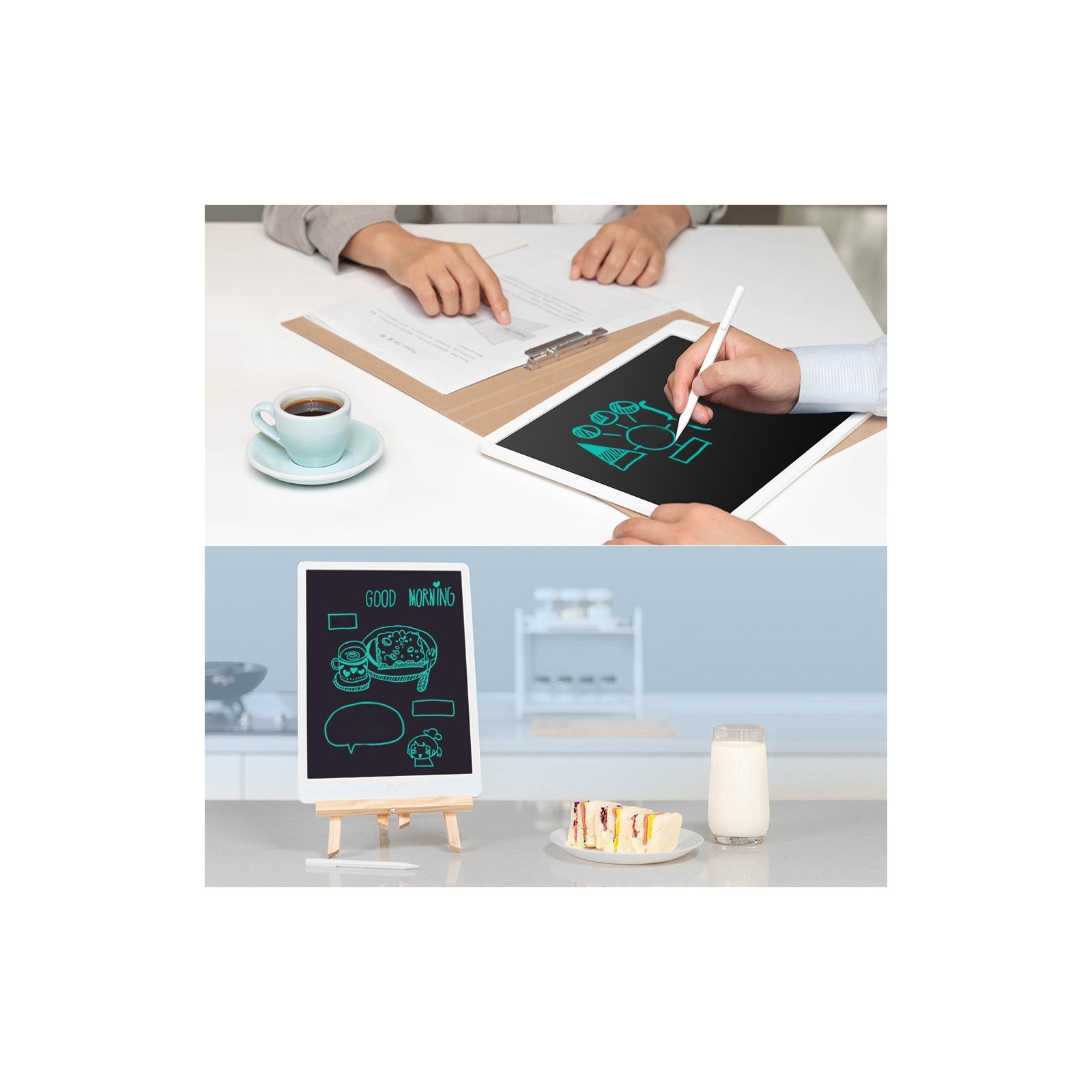 Xiaomi Mijia LCD írótábla tollal. Digitális rajz, elektronikus kézírás ...