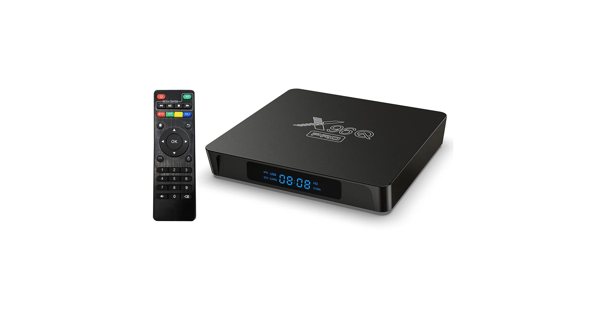 X96Q PRO Android 10.0 Smart TV Box UHD 4K médialejátszó Allwinner H313 ...