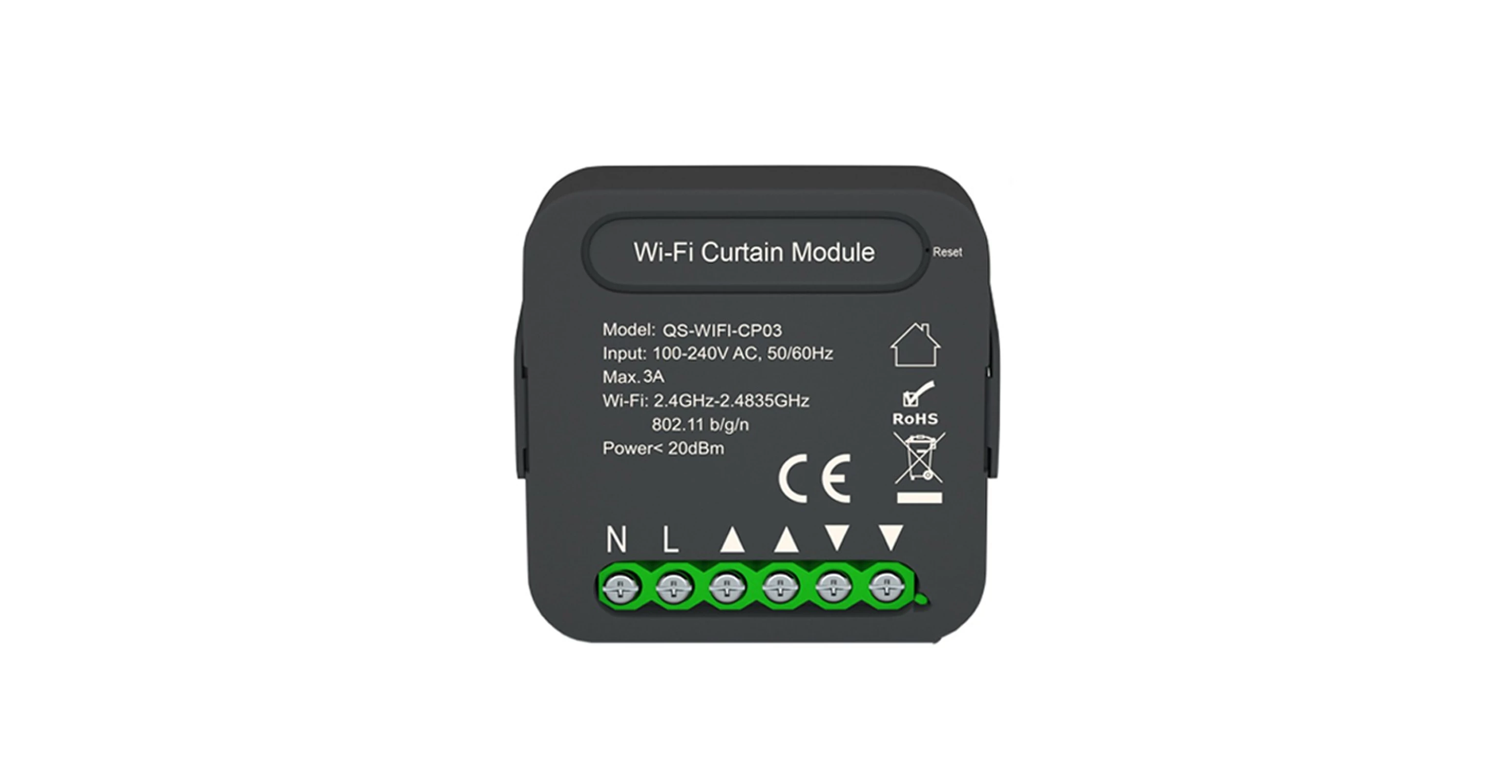QS-WIFI-CP03 Tuya WiFi intelligens függönykapcsoló modul időzítő ...
