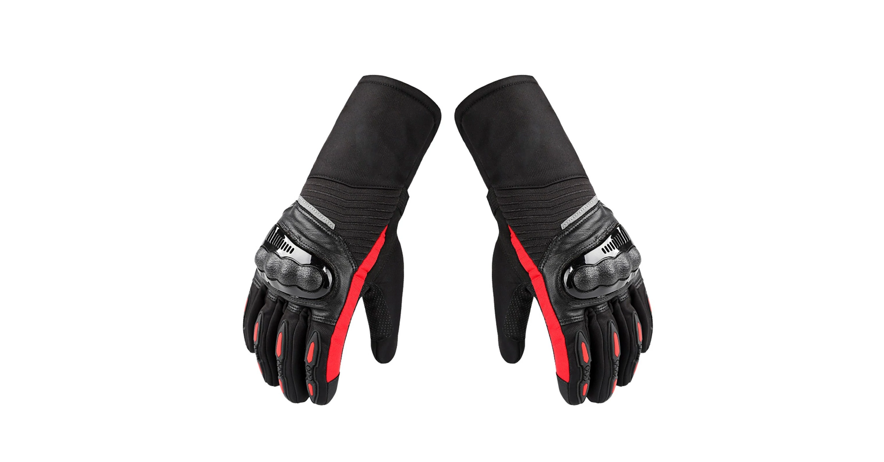 Téli motoros kesztyű hideg időjáráshoz Vízálló, meleg motorozáshoz ...