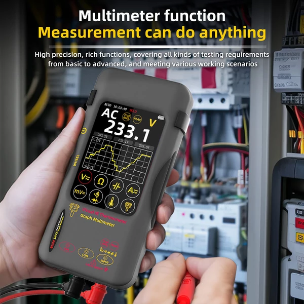 BSIDE SH7A infravörös hőkamera multiméter makró lencsével, 240x240 ...